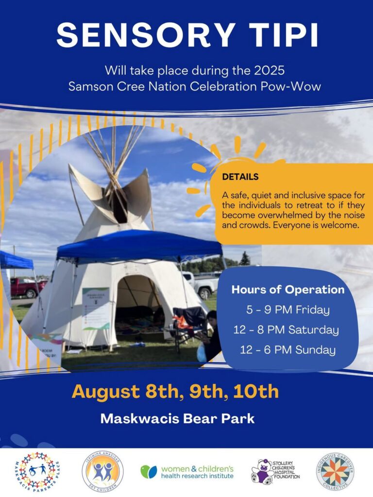 Sensory Tipi – Samson Powwow 2025 - SCN